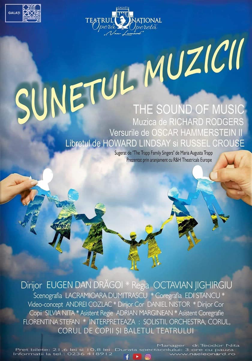 "Sunetul muzicii", la Teatrul Muzical „Nae Leonard” - Revista Urbania